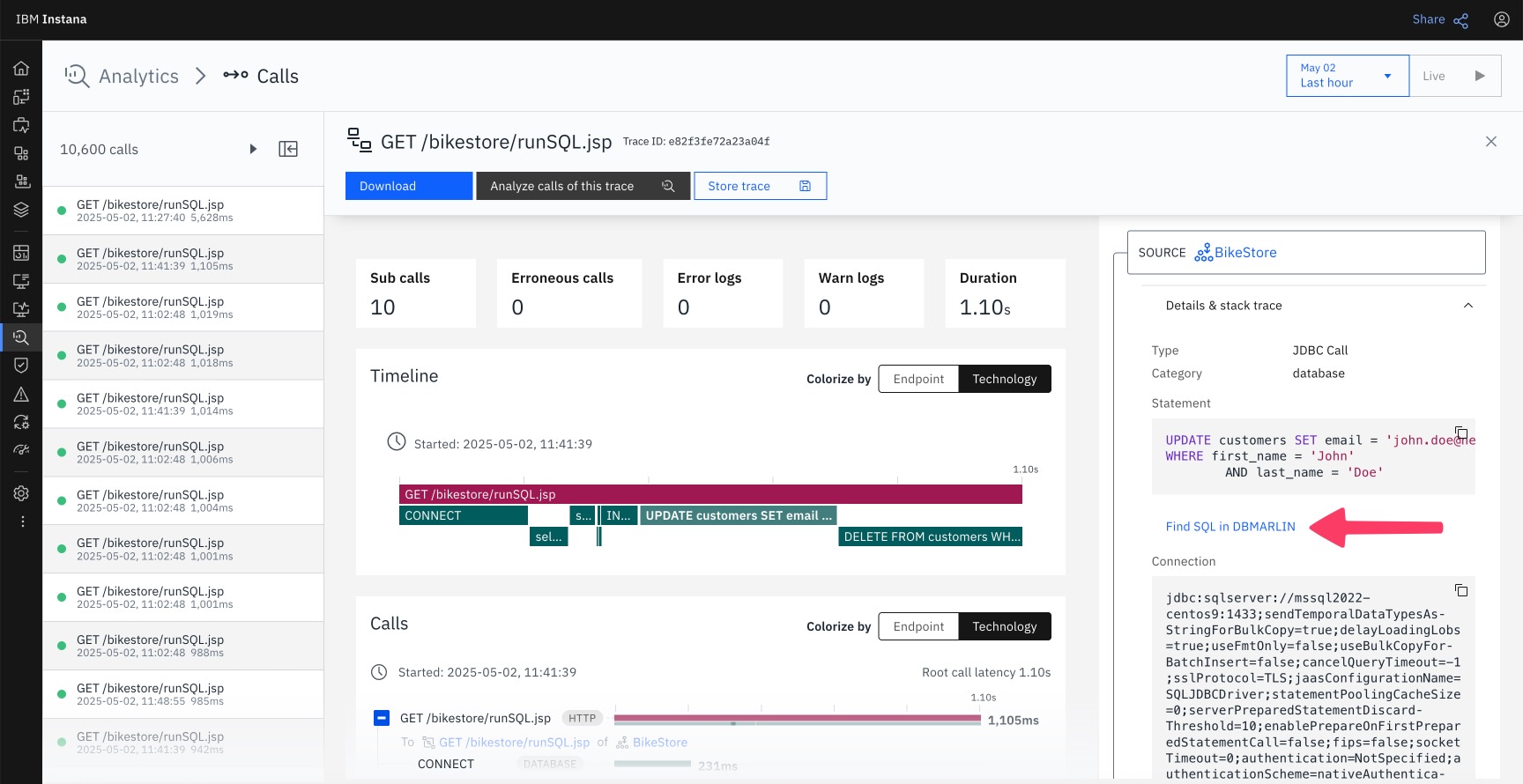 SQL Search Browser extension | DBmarlin Docs and Knowledge Base